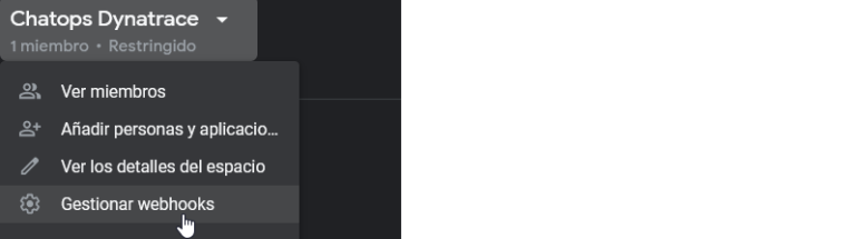 ChatOps integration with Dynatrace and Telegram or Google Chat