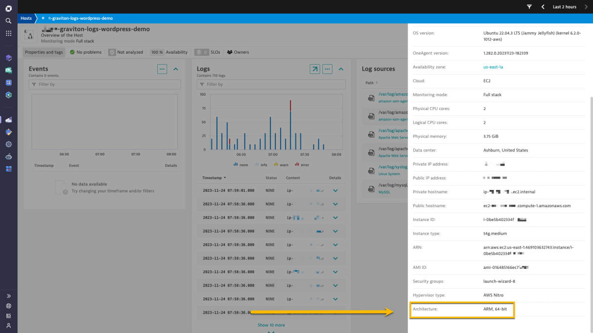 Dynatrace log collection for ARM unlocks power-efficient architecture ...