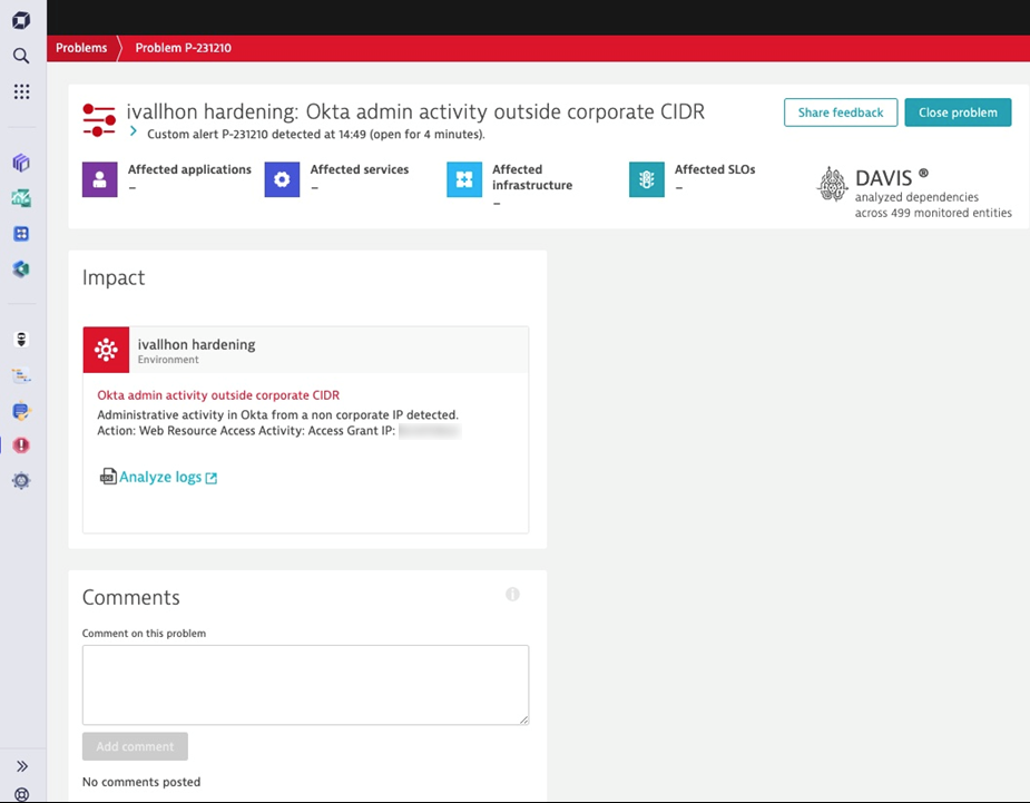 Overseeing SaaS security with AWS AppFabric and Dynatrace