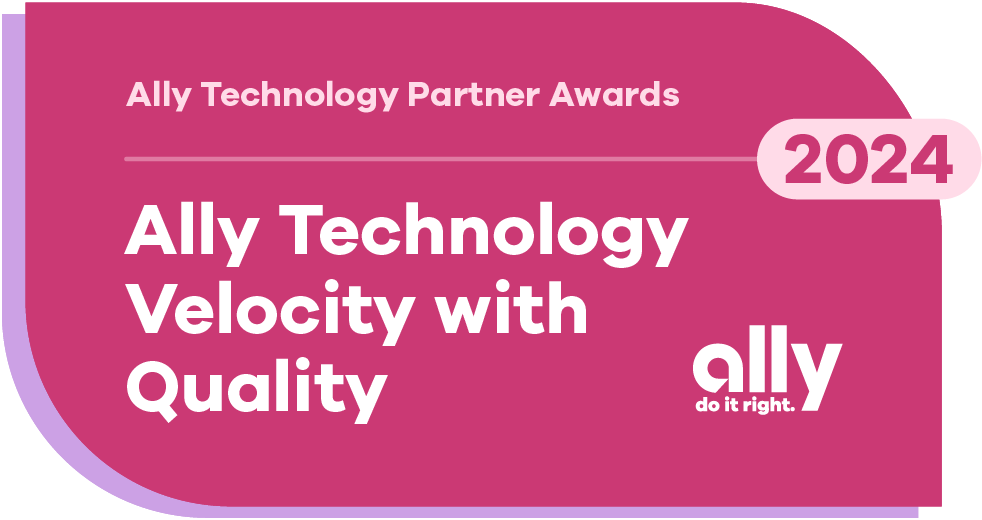Dynatrace awarded the Ally Technology Velocity with Quality award