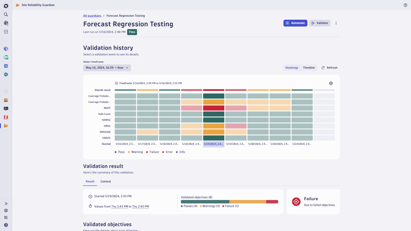 Auto-adaptive thresholds for AI-driven quality gating