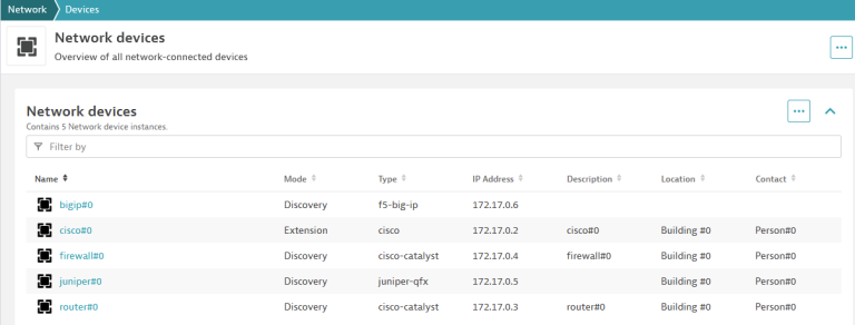 SNMP device autodiscovery