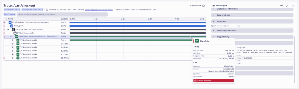 Distributed Tracing app provides effortless trace insights