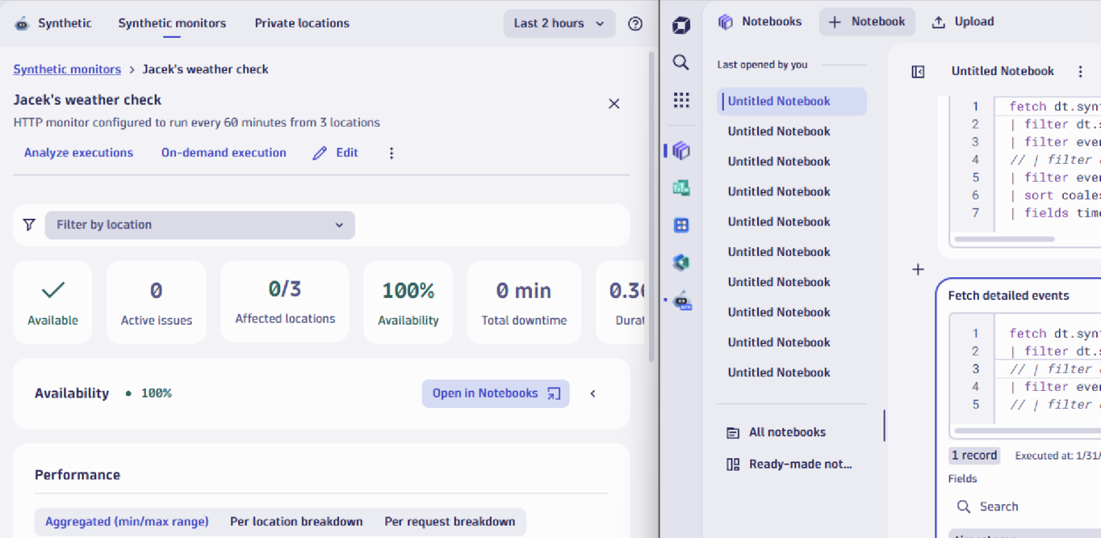Simplify test management with Dynatrace Synthetic HTTP monitors