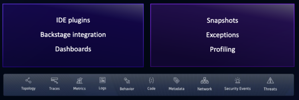 Dynatrace Observability for Developers with real-time data