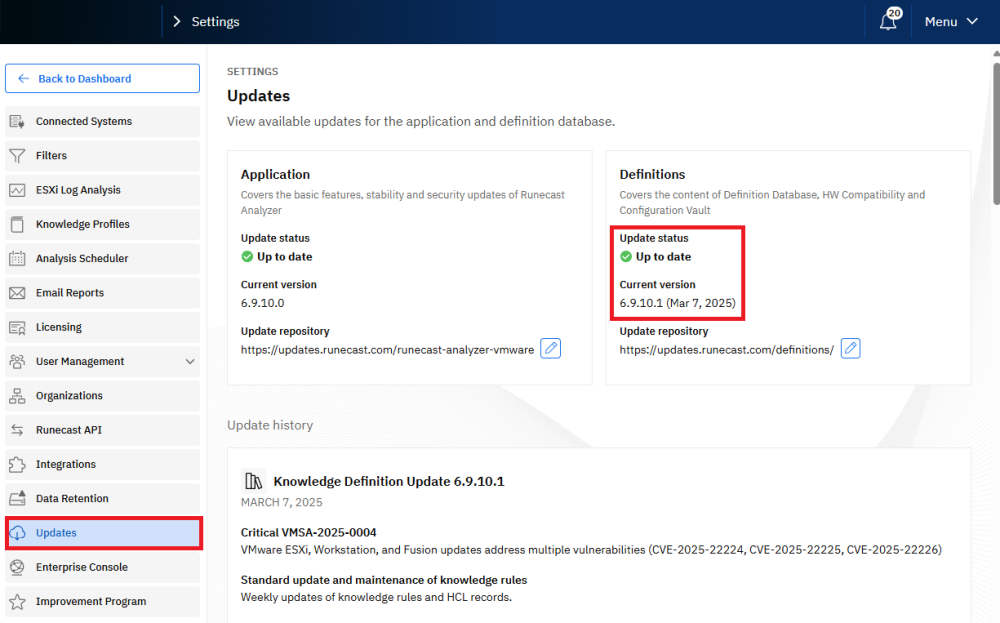 Remediate VMware Security Advisory VMSA-2025-0004