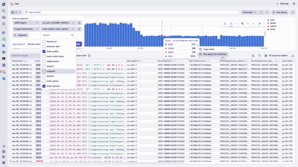 Go big with Dynatrace: Native support for large log records