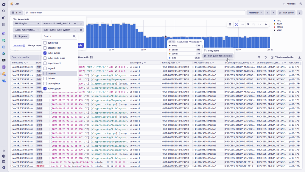 Go big with Dynatrace: Native support for large log records