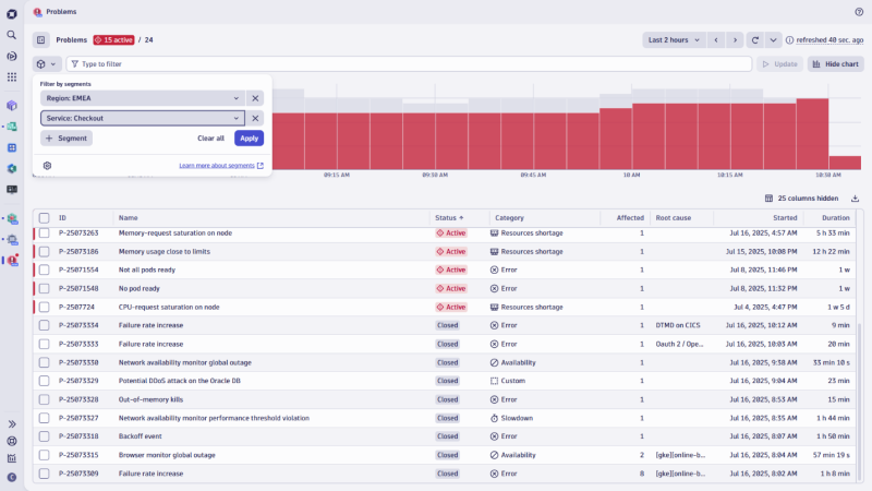 Segments: simple, powerful, and dynamic data filtering