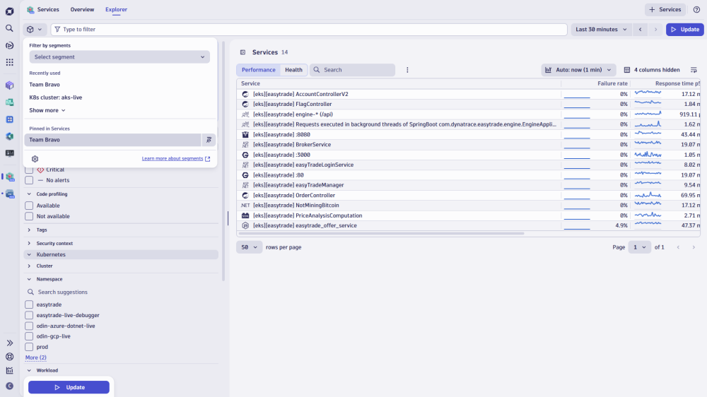 Segments: simple, powerful, and dynamic data filtering